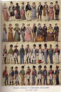 MODA DEL BICENTENARIO: VESTIMENTAS DEL AÑO 1810